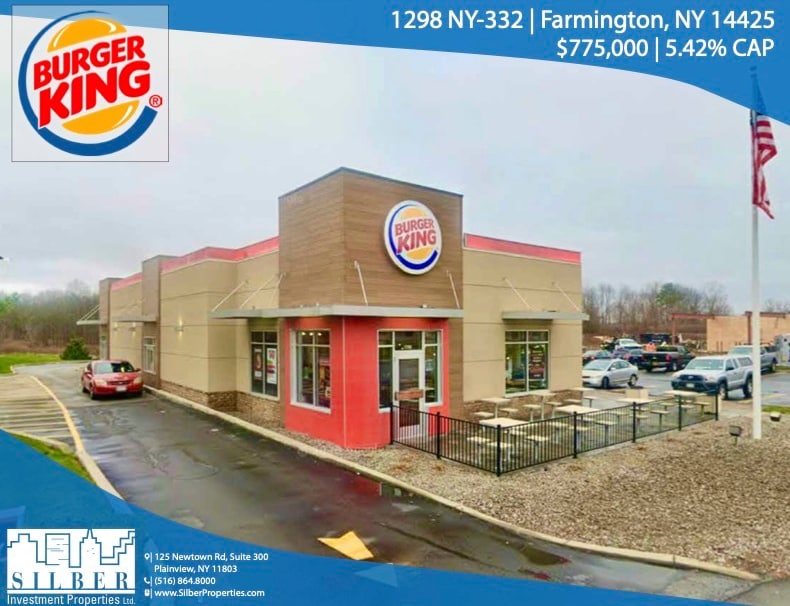 1298 State Route 332, Farmington 14425 - Burger King | Farmington, NY | LoopNet UK