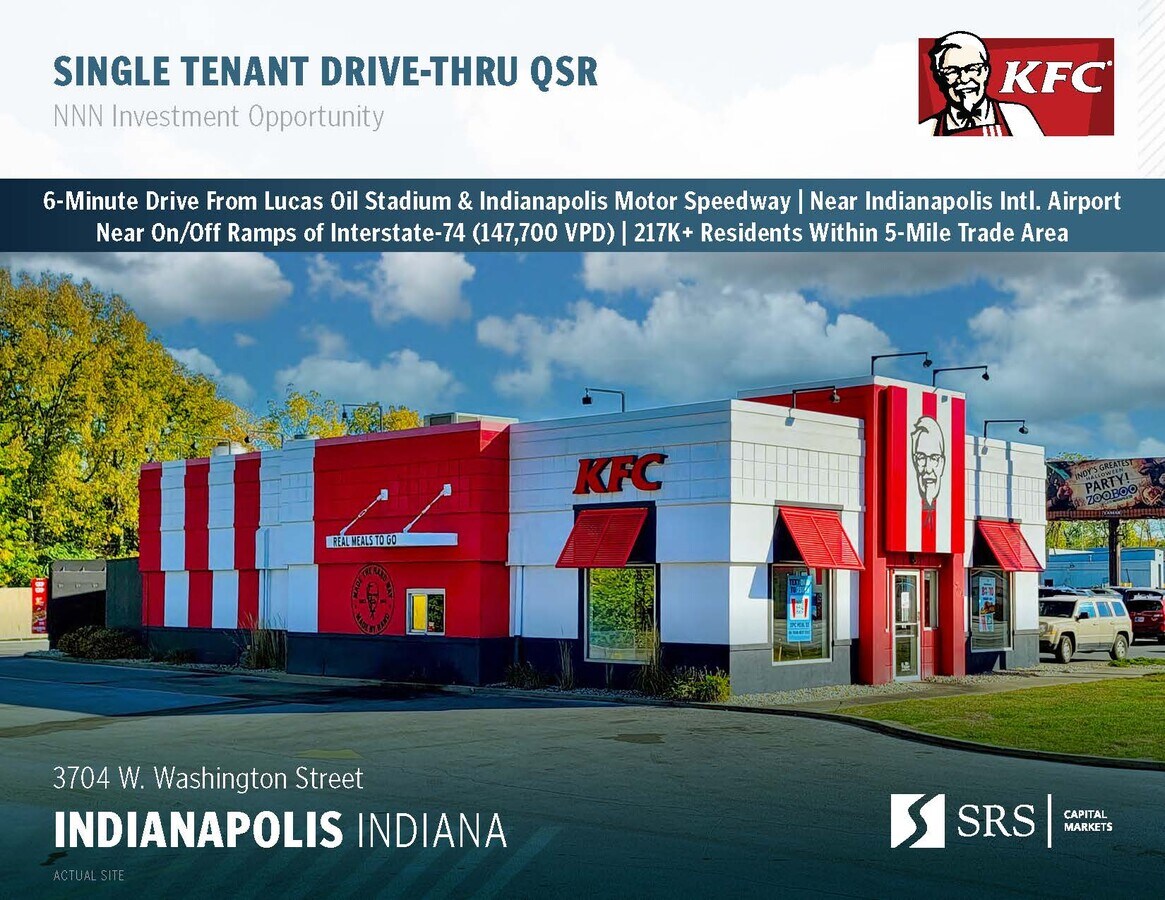 3704 W Washington St, Indianapolis, IN 46241 - KFC - USA