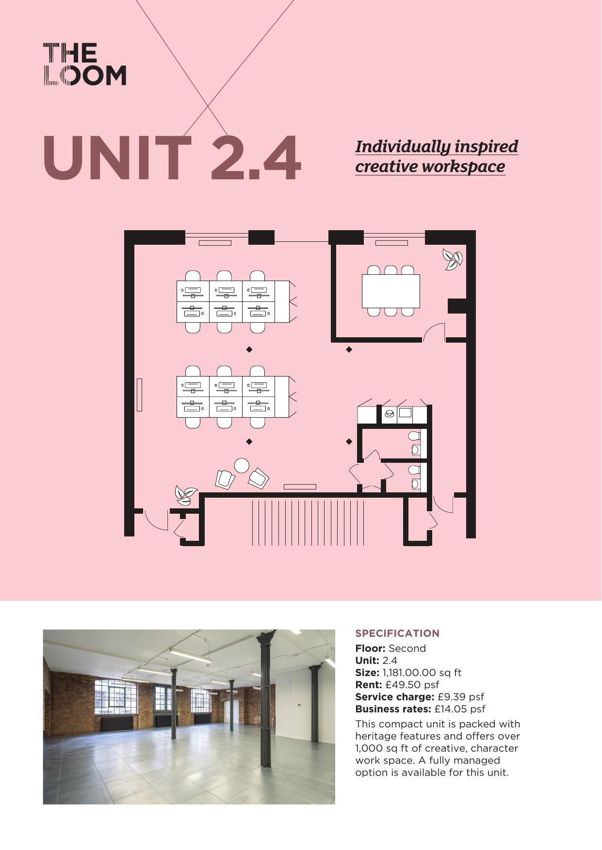 Office Space to Rent - The Loom, 14 Gowers Walk, London, E1 8PY ...