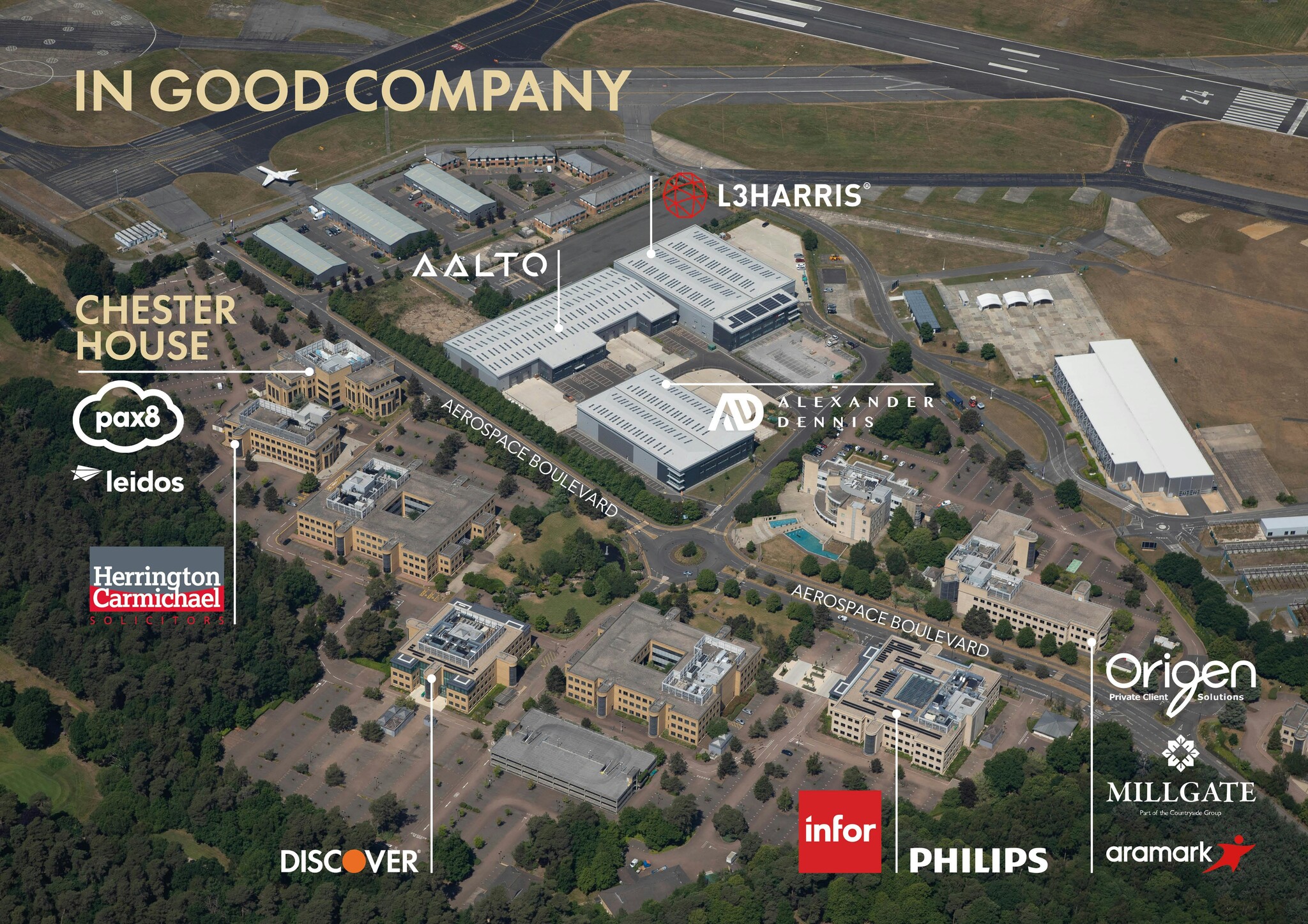 Farnborough Aerospace Centre, Farnborough, GU14 6TQ - Chester House ...