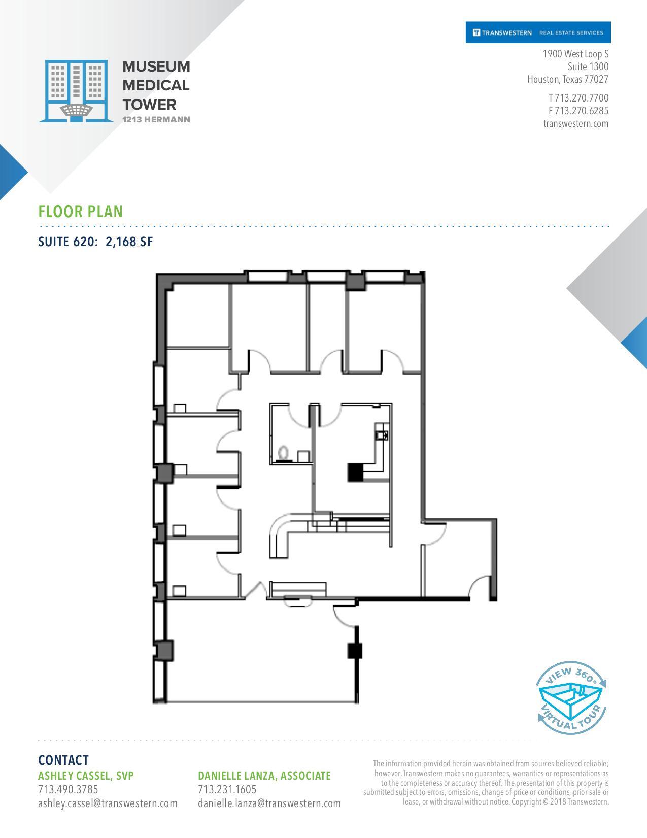 1213 Hermann Dr, Houston 77004 - Museum Medical Tower | LoopNet.co.uk