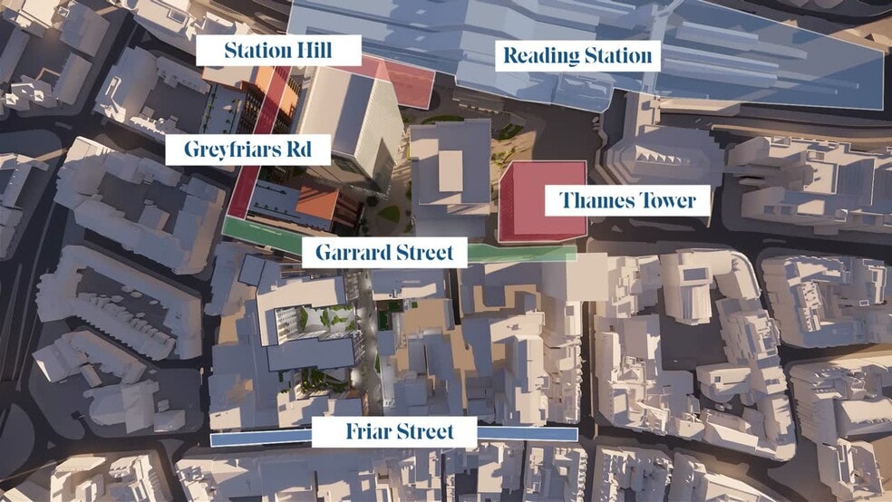 One Station Hl, Reading, RG1 1NF - One Station Hill - Office to Rent ...