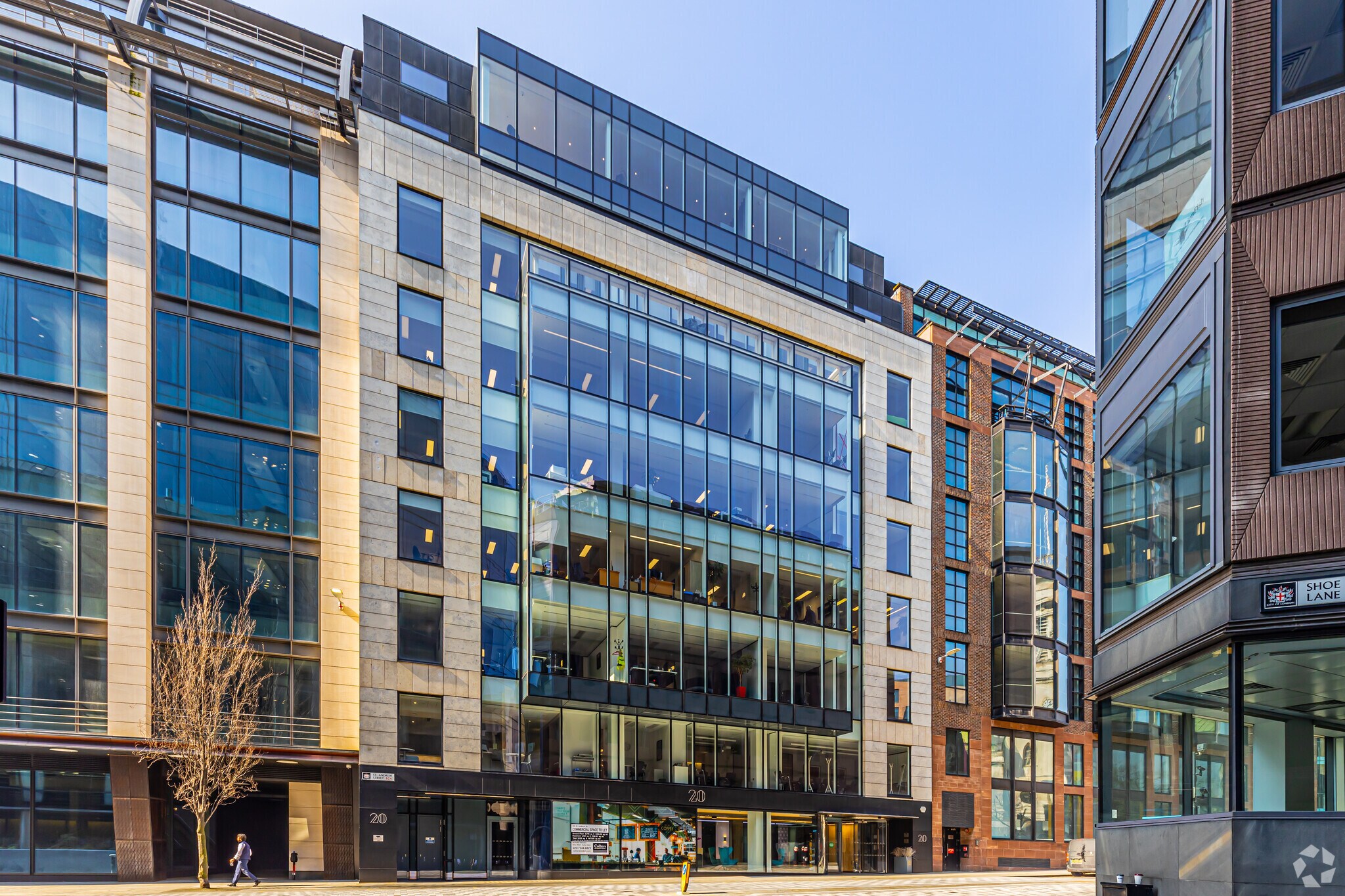 Coworking Space to Rent - St Andrews House, 18-20 St. Andrew St, London ...