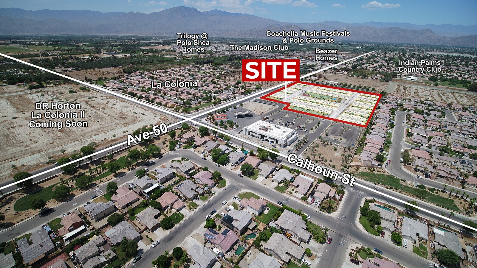 NWC Avenue 50 & Calhoun, Coachella 92236 - TTM 103 Lots Near Music ...