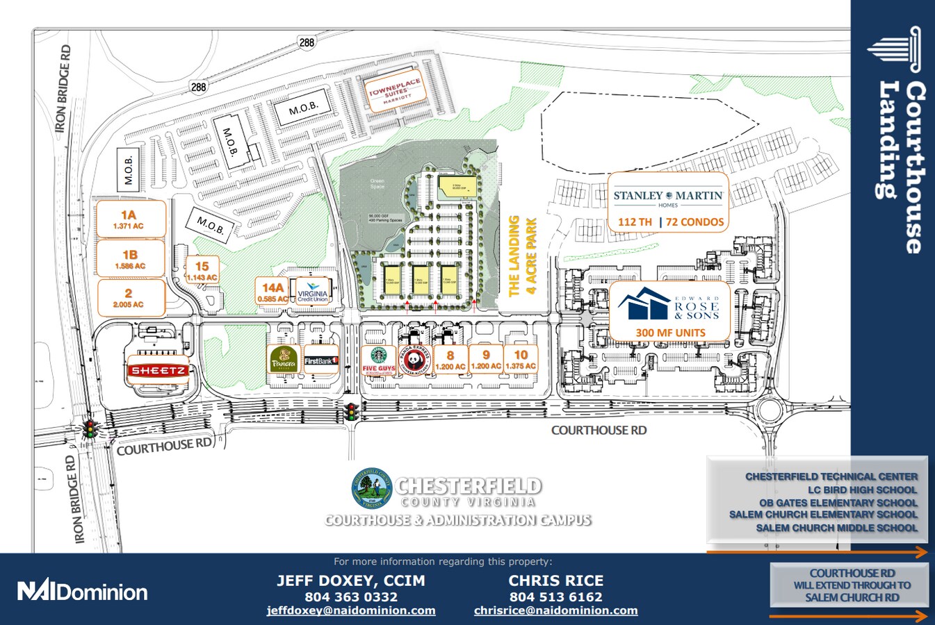 Courthouse Landing, Chesterfield, VA 23832 - Mixed-Use Development