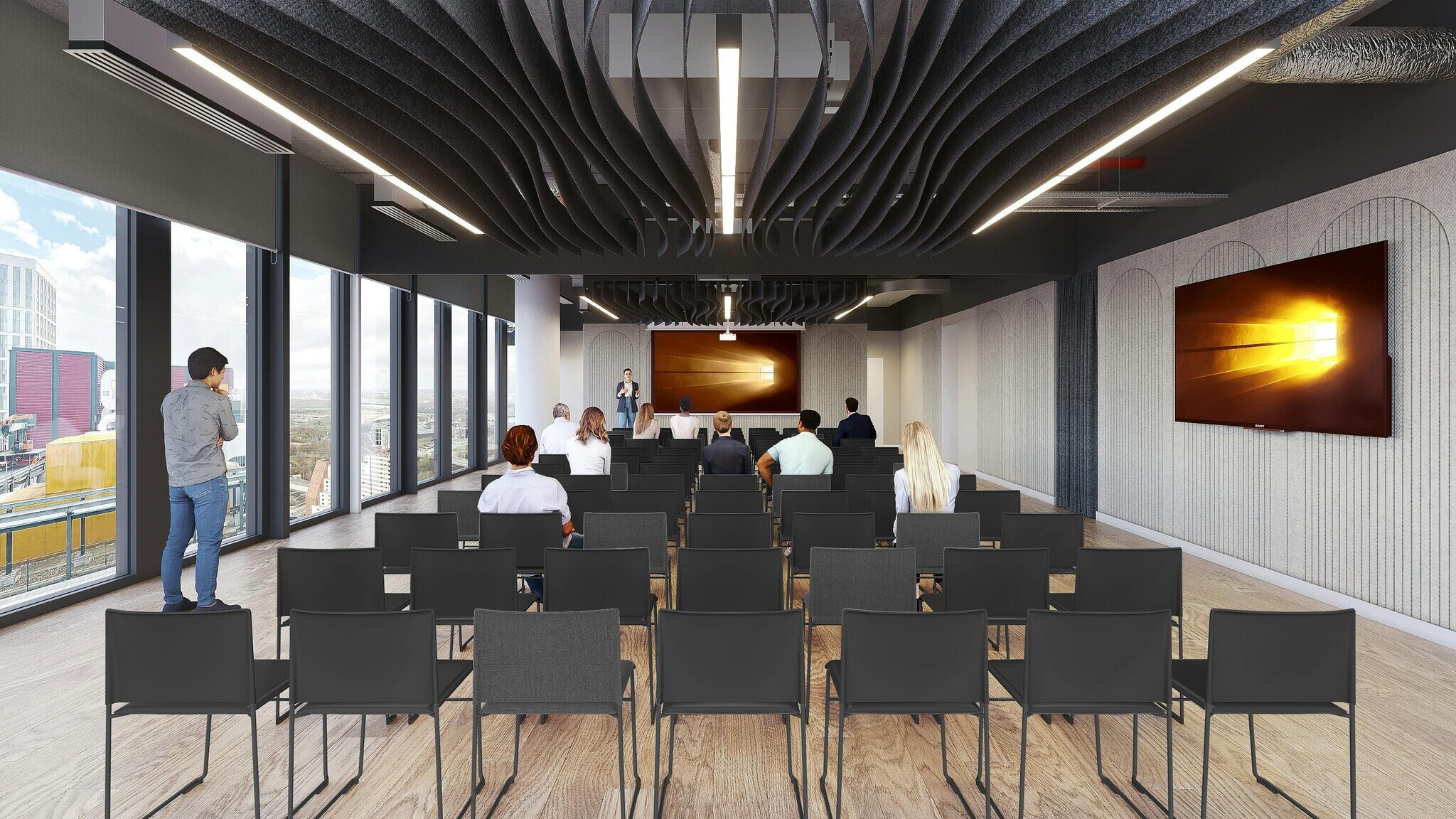 Westfield Ave, London, E20 1HZ - The Turing Building - Office to Rent ...