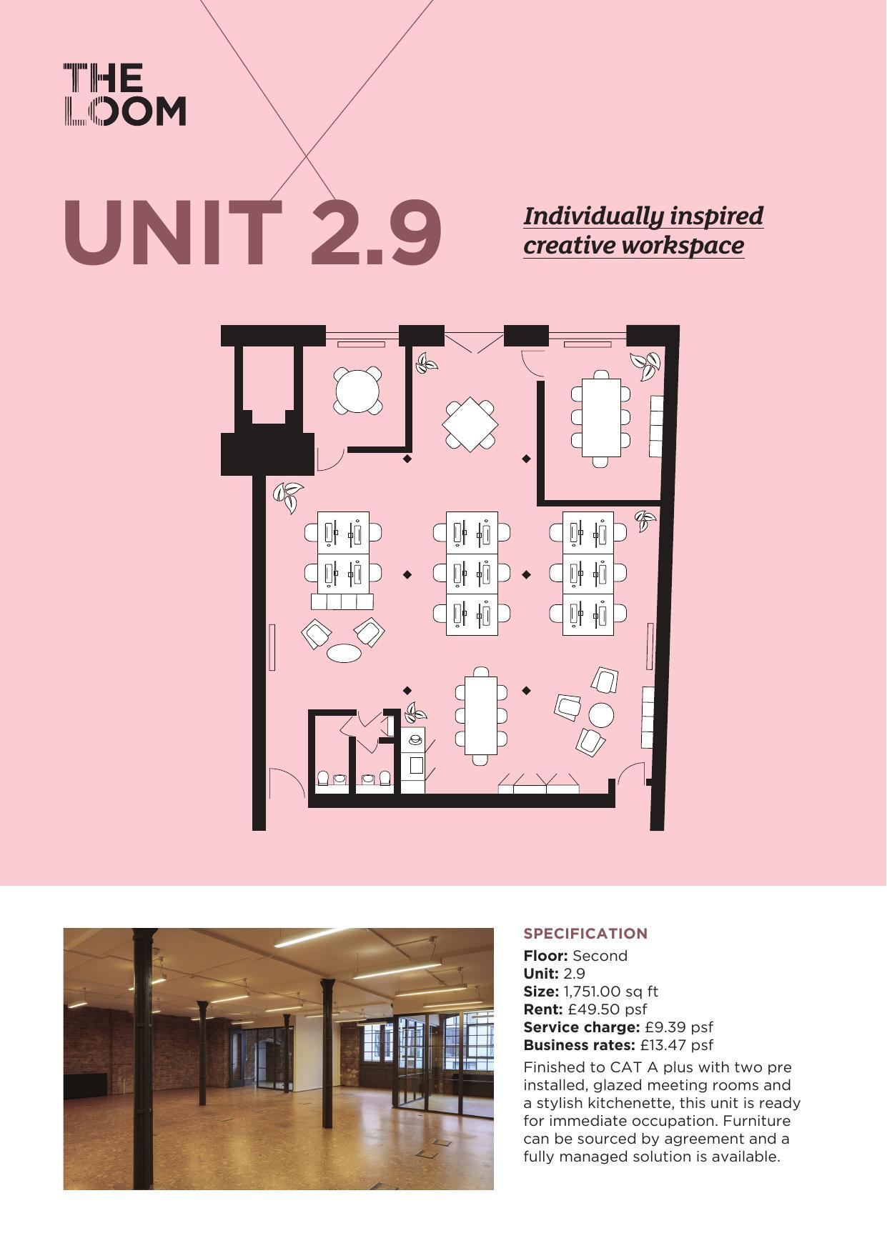 Office Space to Rent - The Loom, 14 Gowers Walk, London, E1 8PY ...
