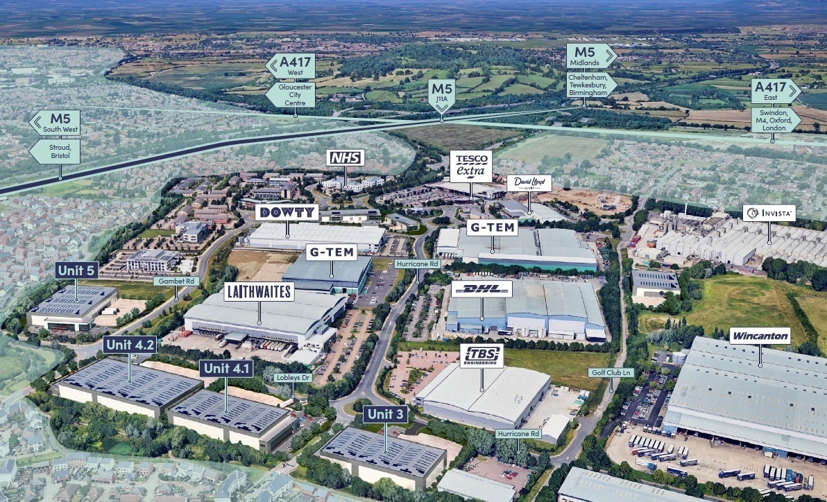 Industrial Space to Rent - Gloucester Business Park, Lobleys Dr ...
