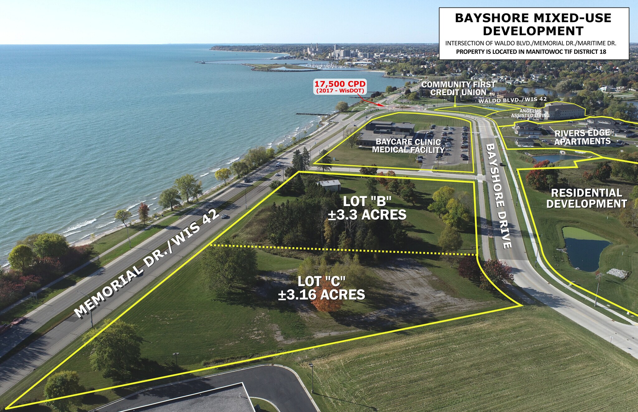 Bay Shore/Memorial Drive Mixed Use Development, Manitowoc 54220 - Prime ...
