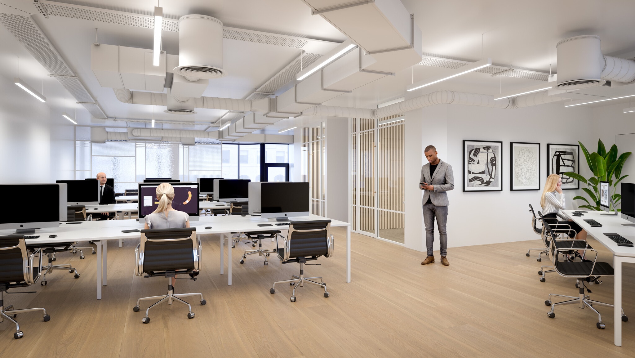 Coworking Space to Rent - St Andrews House, 18-20 St. Andrew St, London ...