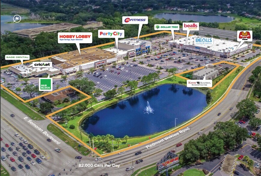 2302-2444 E Semoran Blvd, Apopka 32703 - Piedmont Plaza | LoopNet.co.uk
