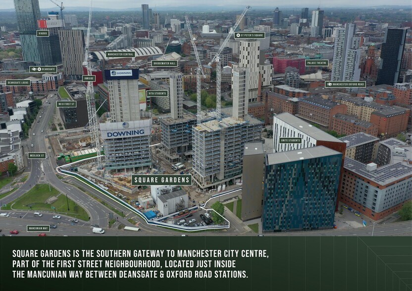 First St, Manchester, M15 4GU - Square Gardens - Retail to Rent ...