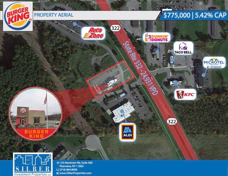 1298 State Route 332, Farmington 14425 - Burger King | Farmington, NY | LoopNet UK
