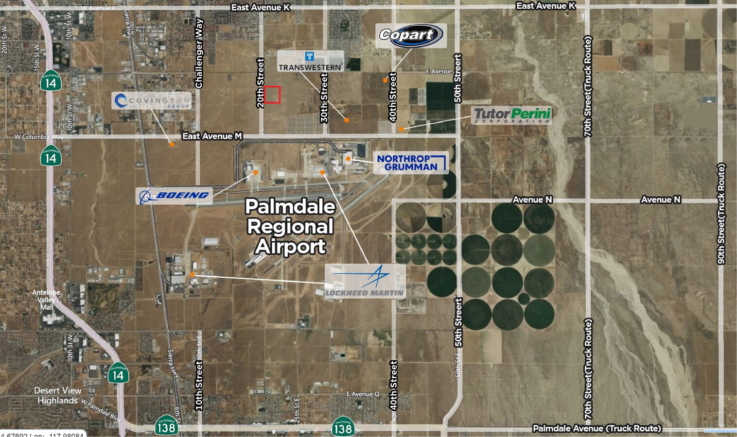 20th Street East, Palmdale 93552 - Palmdale 40.27 | LoopNet UK