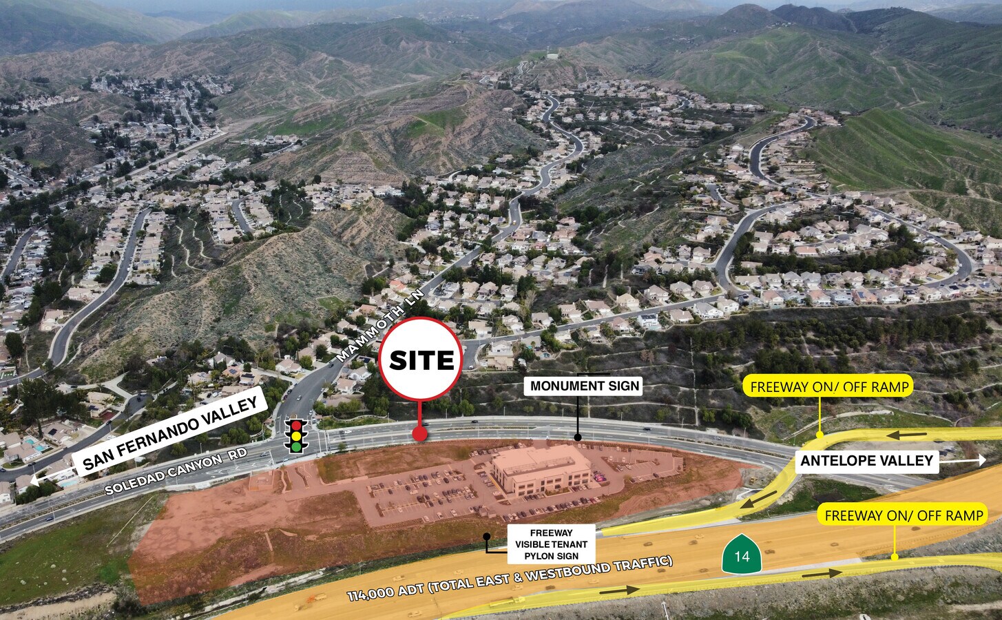 14550 W Soledad Canyon Rd, Santa Clarita 91387 - Mammoth Retail Plaza ...