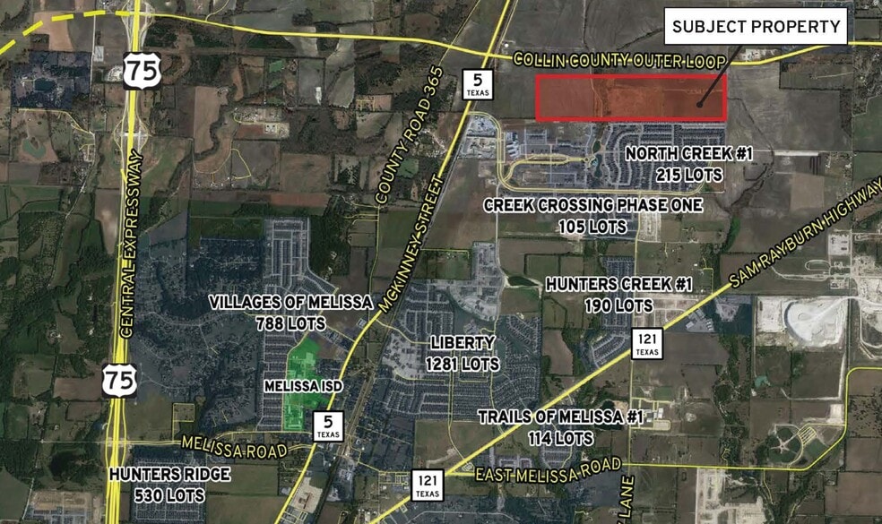 SW Corner of Collin County Outer Loop and CR 418, Melissa 75454 - 144 AC in Melissa ETJ | LoopNet UK