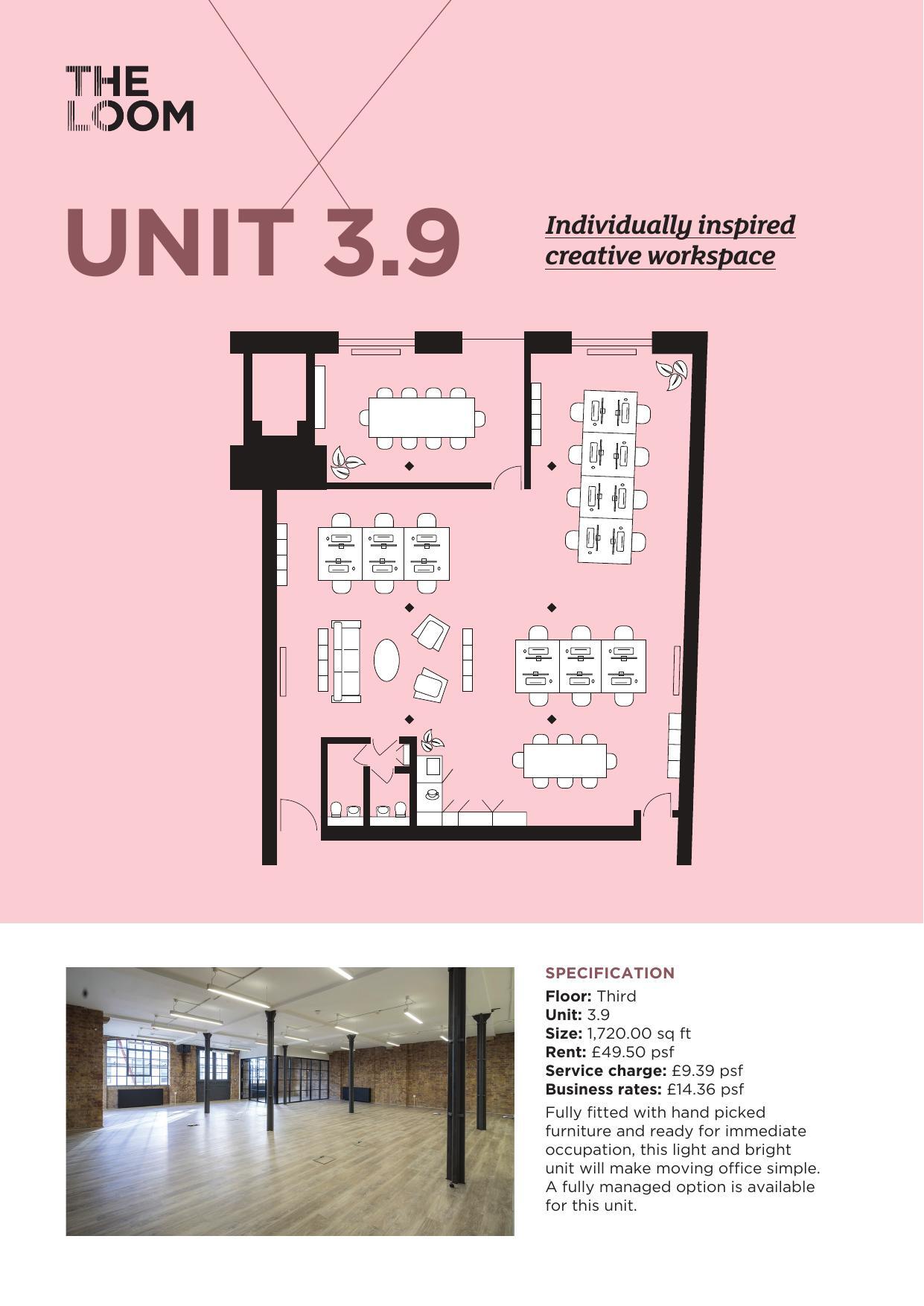 Office Space to Rent - The Loom, 14 Gowers Walk, London, E1 8PY ...