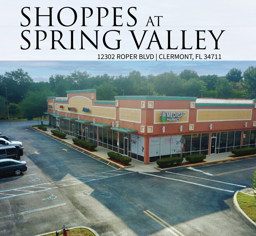 12302 Roper Blvd, Clermont, FL 34711 - Shoppes of Spring Valley - Units ...