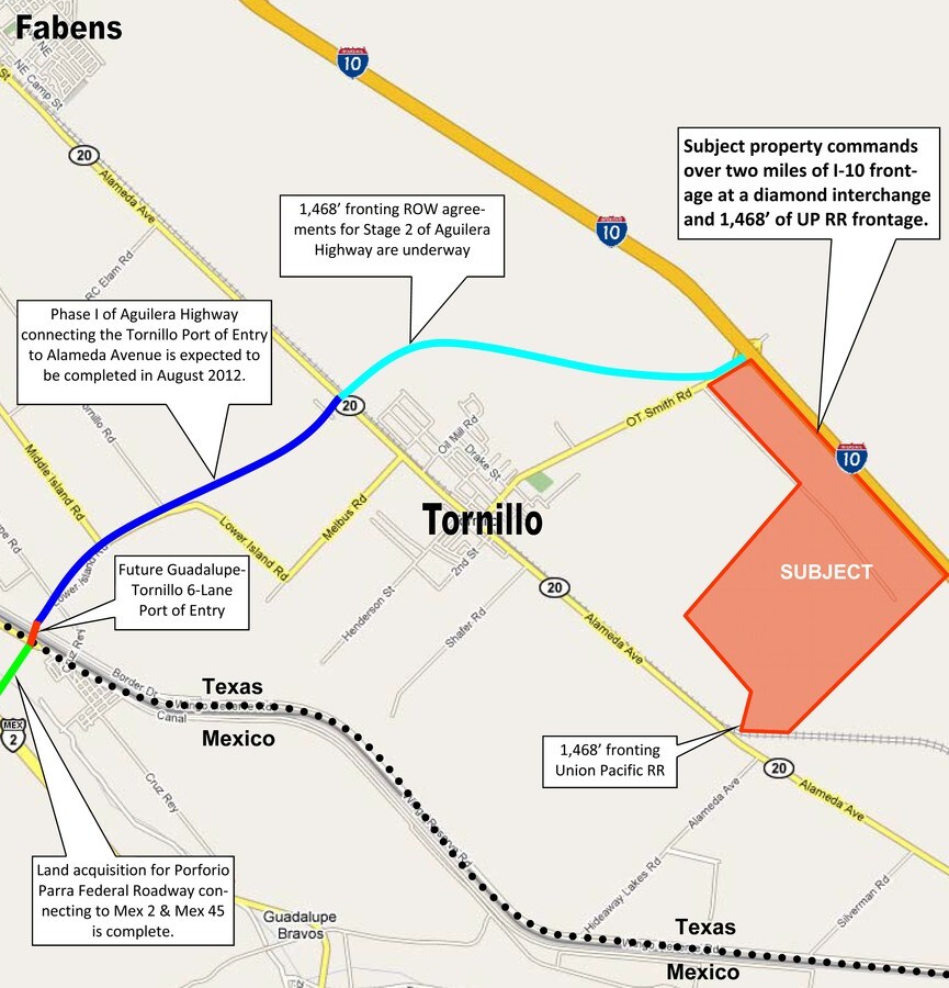 Tornillo Road & I-10, El Paso, TX 79853