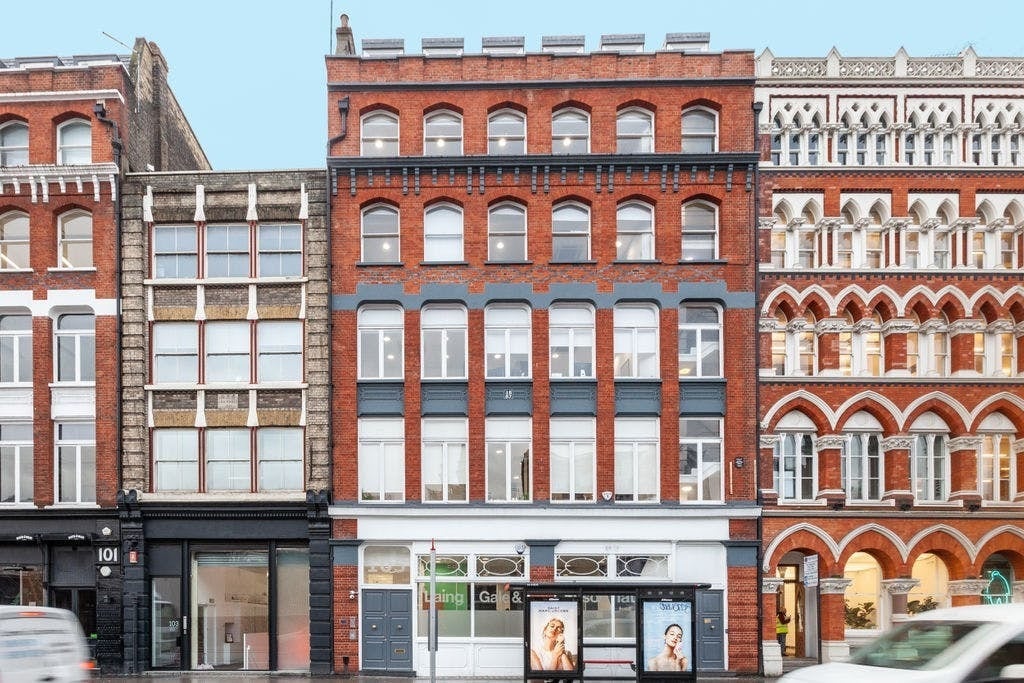 Office Unit for Sale in 105-107 Farringdon Rd, London, EC1R 3BU - 7,463 ...