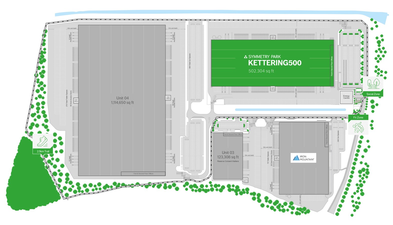Tritax Symmetry, Kettering, NTH NN14 1FQ - Symmetry Park Kettering ...