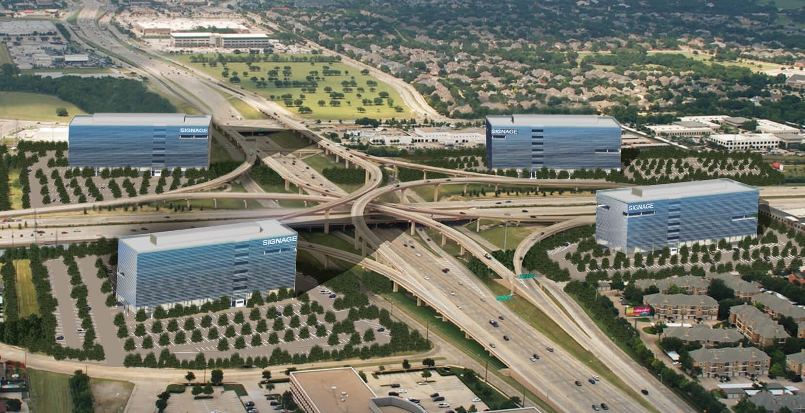 President George Bush Hwy & N Dallas Tollway, Dallas 75287 - 4 Corners ...